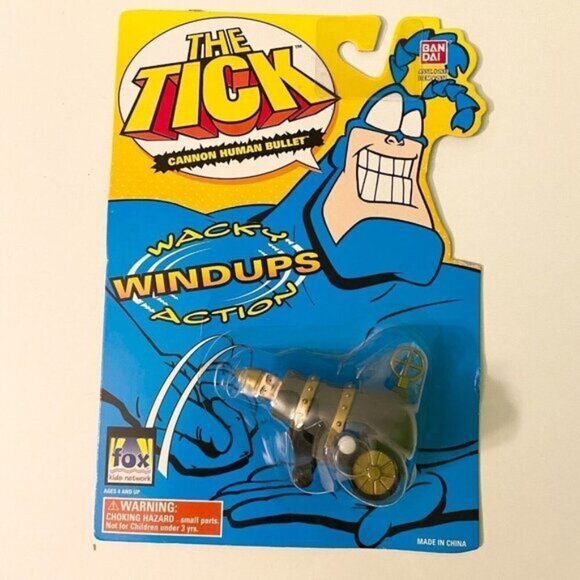 Bandai Namco | Toys | Vintage 995 The Tick Cannon Human Bullet Cartoon ...